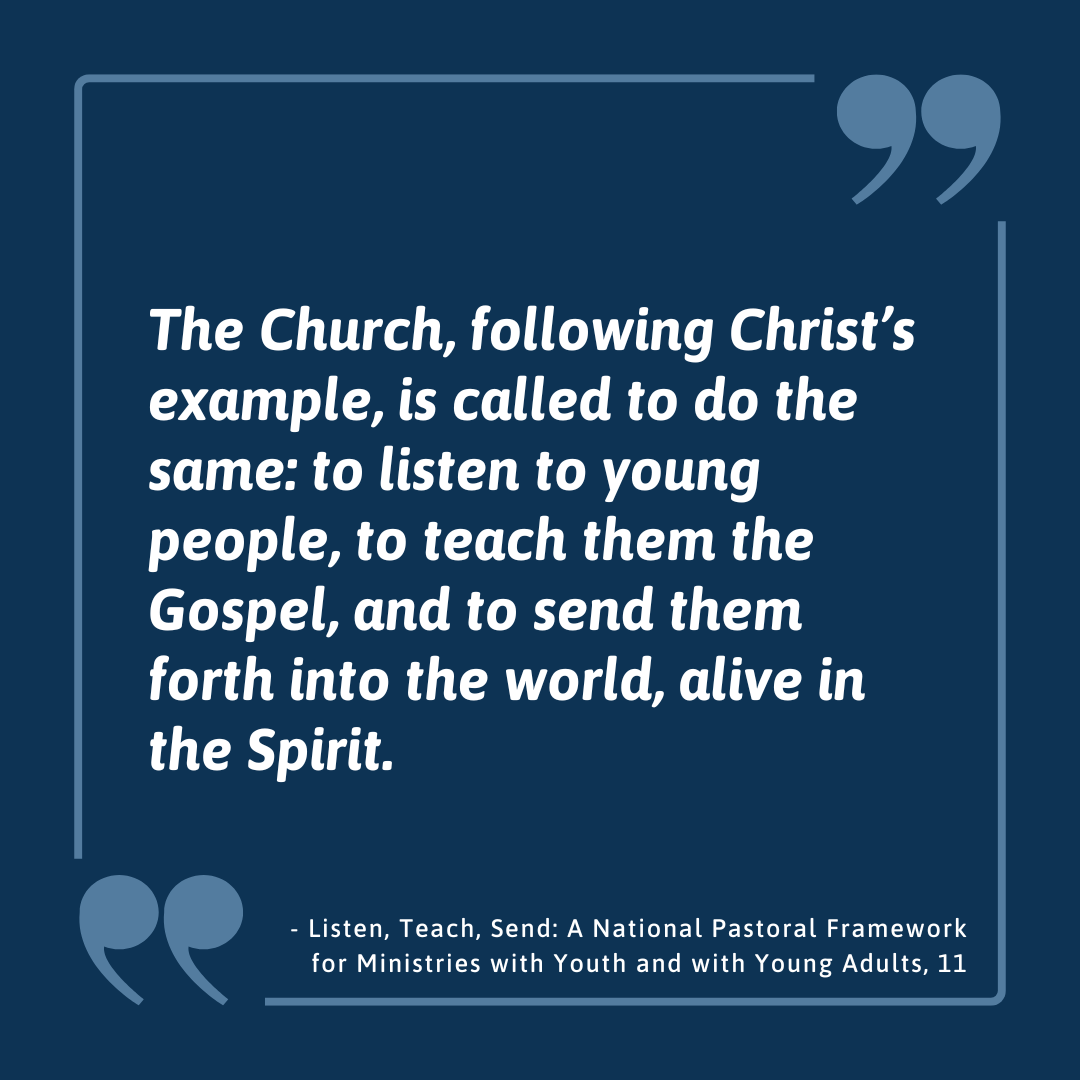 Listen, Teach, Send - Resources - NFCYM